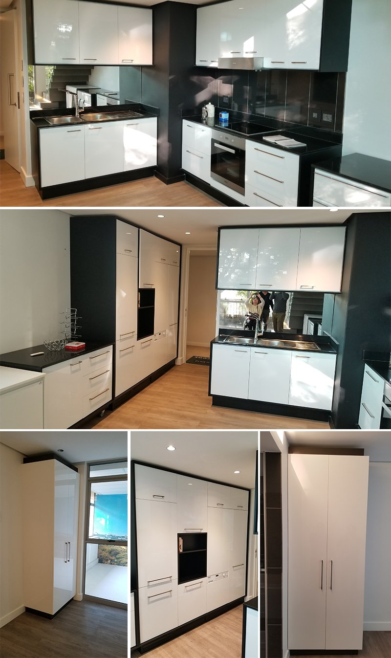 Moscow Apartment Kitchen Cabinet Engineering Project - https ...